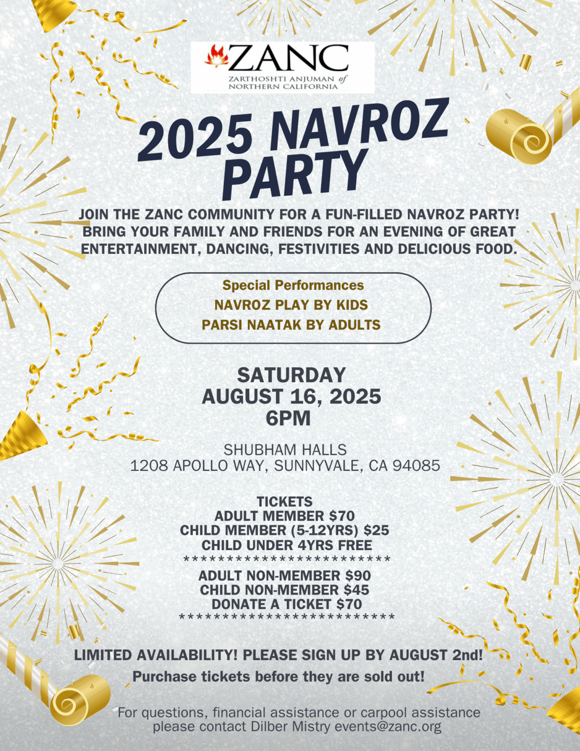2025 Navroz Party | ZANC