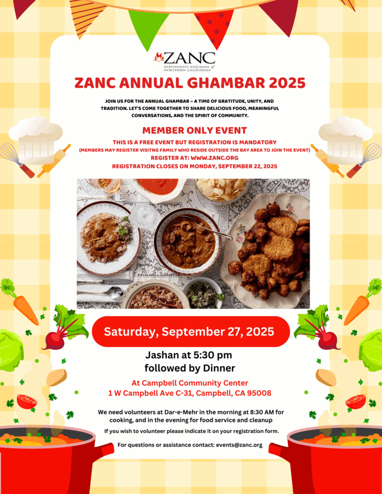 ZANC | Zarthosti Anjuman of Northern California